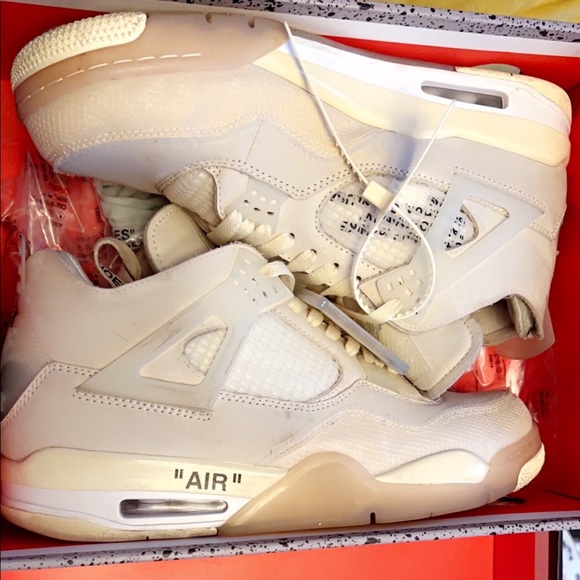 Off-White | Shoes | Offwhite Jordan 4s | Poshmark